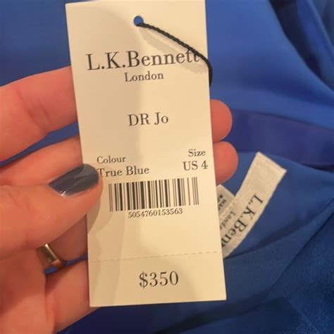 Lk Bennett Dresses Lk Bennett Dr Jo Sheath Dress Blue Poshmark