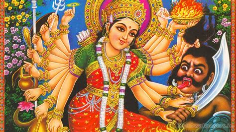 Maa Durga Hd Desktop Wallpapers Wallpaper Cave