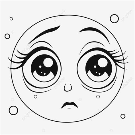 슬픈 눈 흑백