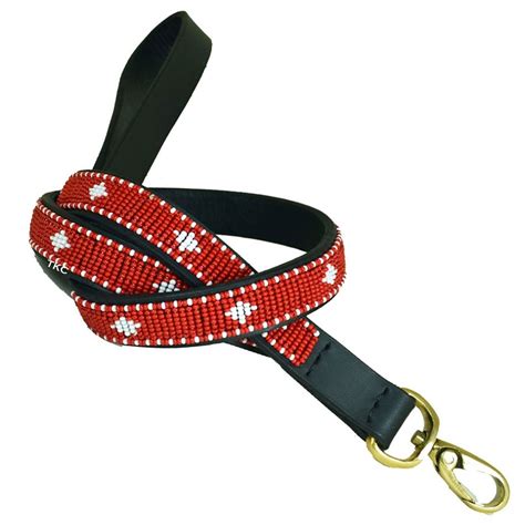 Kenyan Collection Unity Beaded Dog Leash