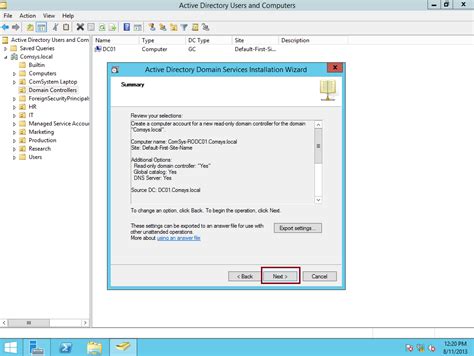 Step By Step Installing And Configuring A Rodc In Windows Server R