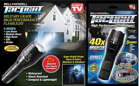 Bellhowell Taclight Flashlight Wholster Led Tactical Flashlight 5