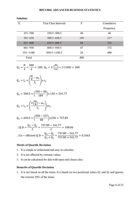 QUANTITATIVE METHODS NOTES Pdf