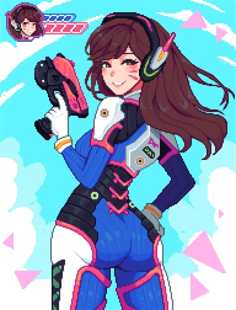 D Va Overwatch Drawn By Yumykon Danbooru