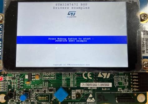 Solved Stm32h747 Disco Bsp Problems Page 2 Stmicroelectronics Community