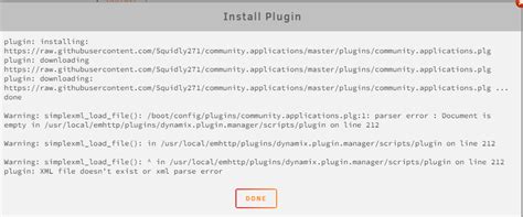 Apps Tab Broken Runraid