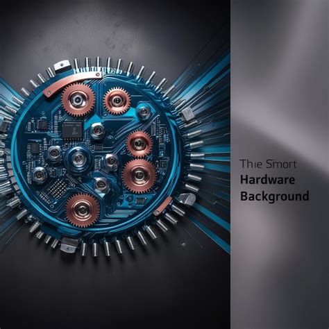 Vibrant Hardware Background With Copy Space Premium Ai Generated Image
