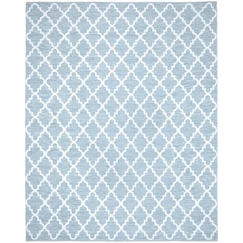 Safavieh Montauk Crispian Geometric Quatrefoils Cotton Area Rug Light