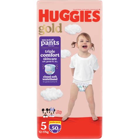 Huggies Gold Pants Size 5 Jumbo 50's - Clicks