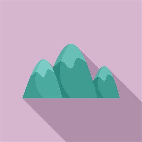 Vector Plano De Icono De Montaña De Eslovenia Cartel De Viaje 14985989