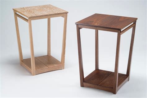Tapered Frame Side Table Maine Contemporary Furniture