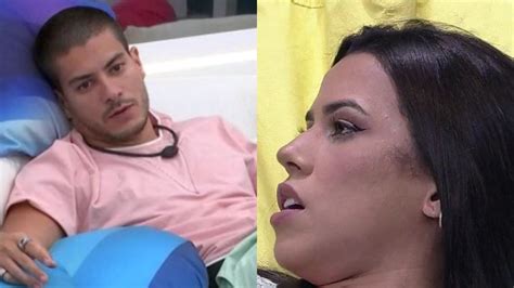 Covardia ou estratégia Arthur Aguiar quer colocar Larissa no paredão