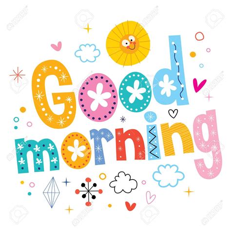 Good Morning Clipart And Good Morning Clip Art Images Hdclipartall