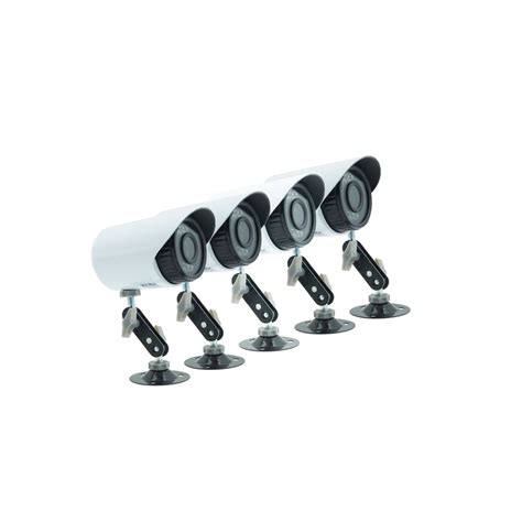 КОМПЛЕКТ Cctv Dvr 4 камери Резолюция 1280 X 1024 Метален корпус Интернет връзка Сензор