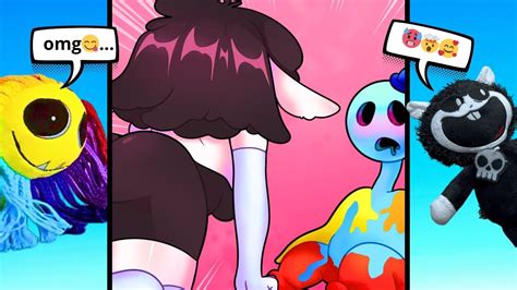Yarnaby X Baba Chops React To Themselvestiktoks Poppy Playtime