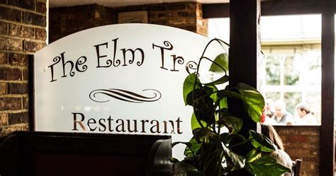 Menus The Elm Tree