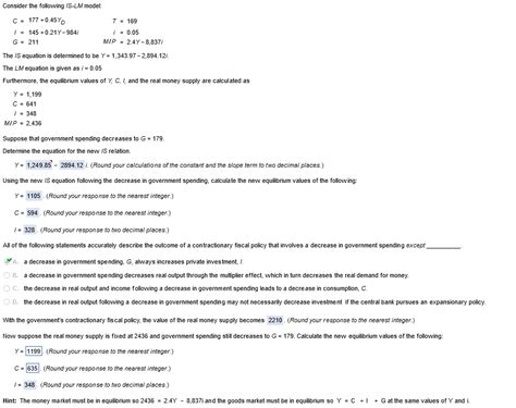 Solved I Would Like Help On Finding Y And C In The Last Part Chegg Com