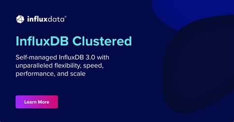 influxdb clustered kubernetes for on premises and private cloud