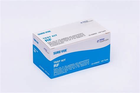 Fisher Healthcare Sure Vue Rf Rapid Latex Test Kitresearch And