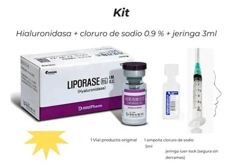 Hialuronidasa 1 Vial Kit Mercadolibre