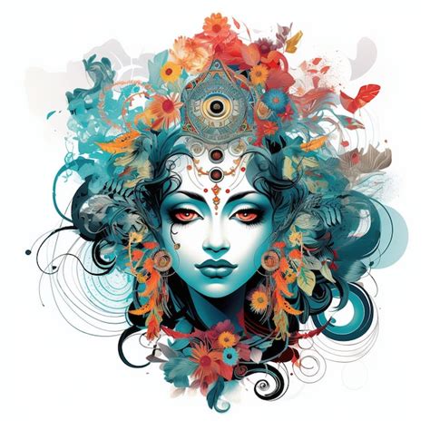 Premium Ai Image Illustration Of Young Woman Unimaginable Beauty