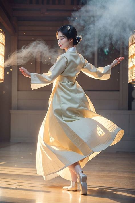 한복에 있는 핀