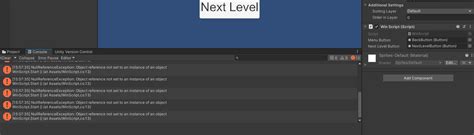 why i the inspector show the reference is assigned but the console