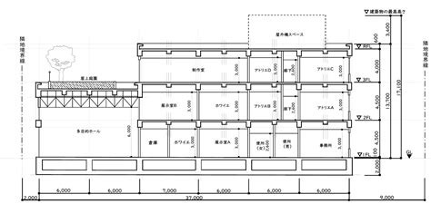 断面図の書き方と手順を図面を使いながら解説 建築士の製図試験対策 ゼネコン