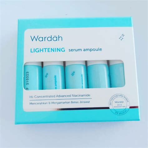 Wardah Lightening Facial Serum New Packaging Wardah Lightening