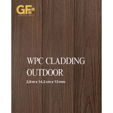 Jual Wpc Wall Cladding Neowood Dinding Outdoor Kisi Kisi Cl1 Nusa Teak Shopee Indonesia