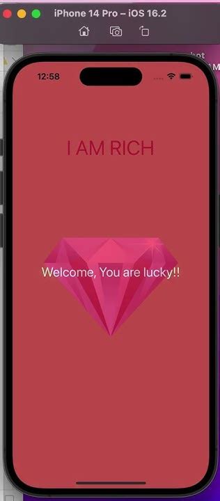 I Am Rich App With Ios Swift Xcode Youtube