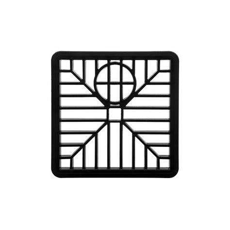 Stadium 6x6 Square Black Plastic Grid