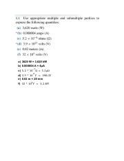 EECS HW pdf a W kW b A μA c Ω μΩ d