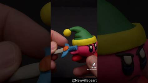 Creating Link Kirby Using Polymer Clay Kirby