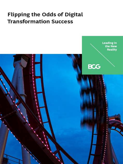 Bcg Flipping The Odds Of Digital Transformation Success Oct 2020