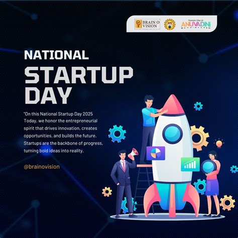 Brainovision Solutions India Pvtltd On Linkedin Nationalstartupday Startupindia