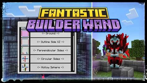 Fantastic Builder Wand Addon For Minecraft