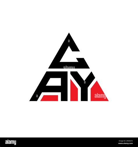 Cay Triangle Letter Logo Design With Triangle Shape Cay Triangle Logo