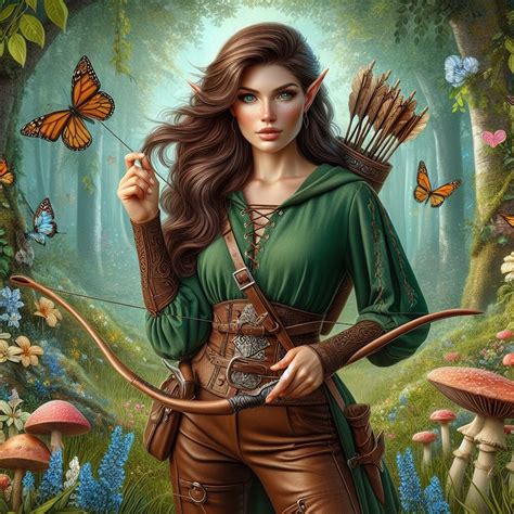 Download Ai Generated Woman Elf Royalty Free Stock Illustration