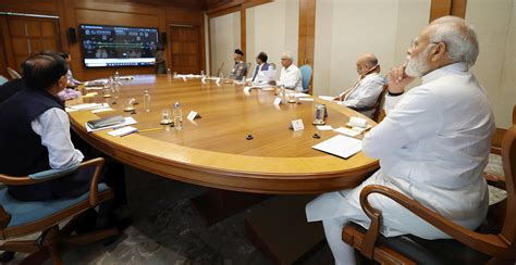 Pm Chairs High Level Meeting To Take Stock Of The Situation In The Wake