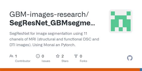 Github Gbm Images Researchsegresnetgbmsegmentation Segresnet For
