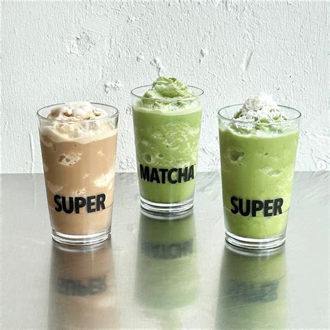 Menu Super Bori Super Matcha