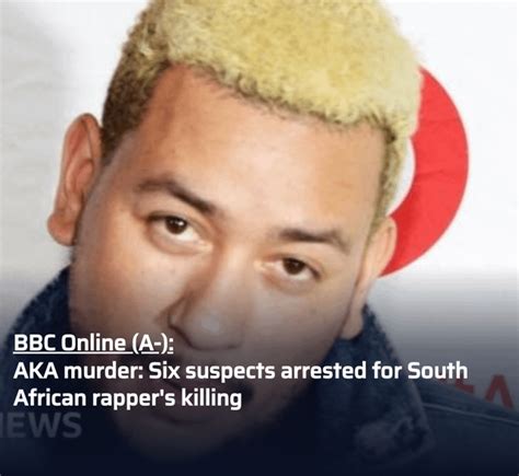 Arrests Update Murder Of South African Rapper Aka Rnewswall