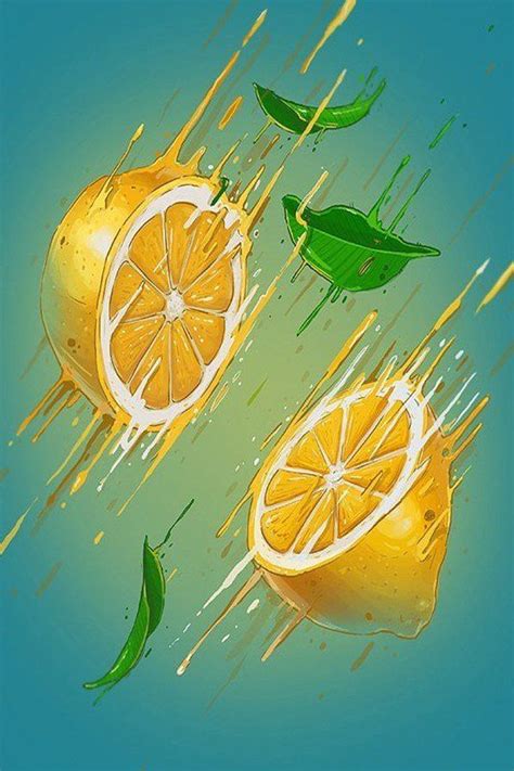 Наклейка на планшнт «Лемон» | Illustration artwork, Lemon art, Examples ...