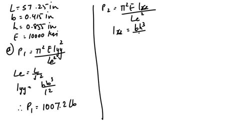 Solved The Aluminum Column Shown In The Figure Has A Rectangular Cross Section And Supports An