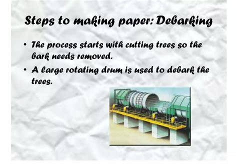 How Paper Is Made From Trees PPT