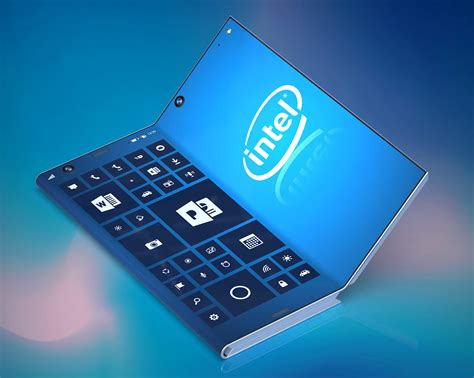 Intel патентует смартфон со складной технологией