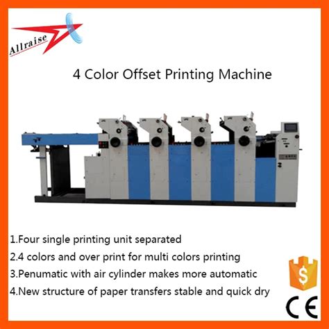 Automatic 4 Color Offset Printing Machine Buy Offset Printing Machine 4 Color Offset Printing