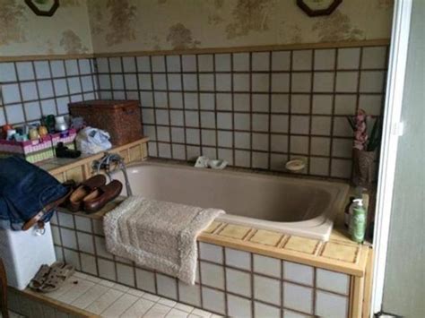 Salle de bain avant après