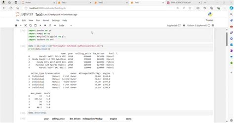 Bolleddu Ammulu On Linkedin Codealpha Internship Datascience
